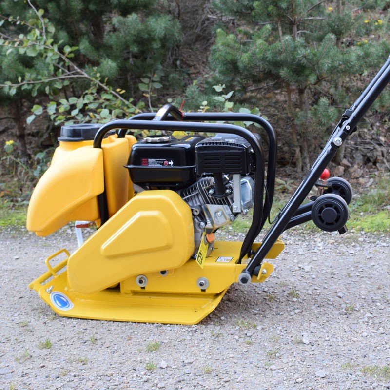 Plaque vibrante de compactage 6,5HP - 196CC - 10,5KN - 550X370mm